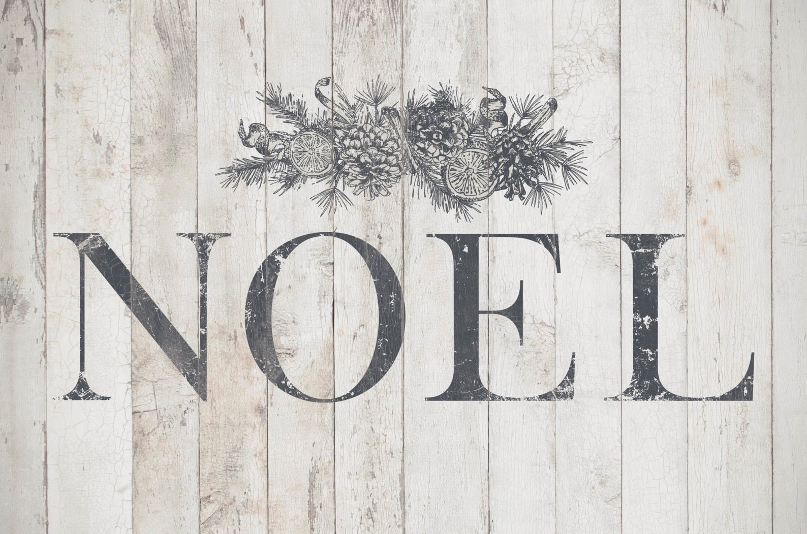 IOD Noel Holiday Paint Inlay Sheet Paint Transfers for - Etsy