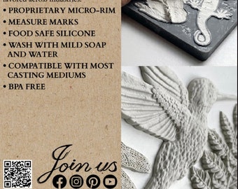 IOD Frames Decor Mould, Mini Art Frames Casting Mould for Crafts, Craft ...