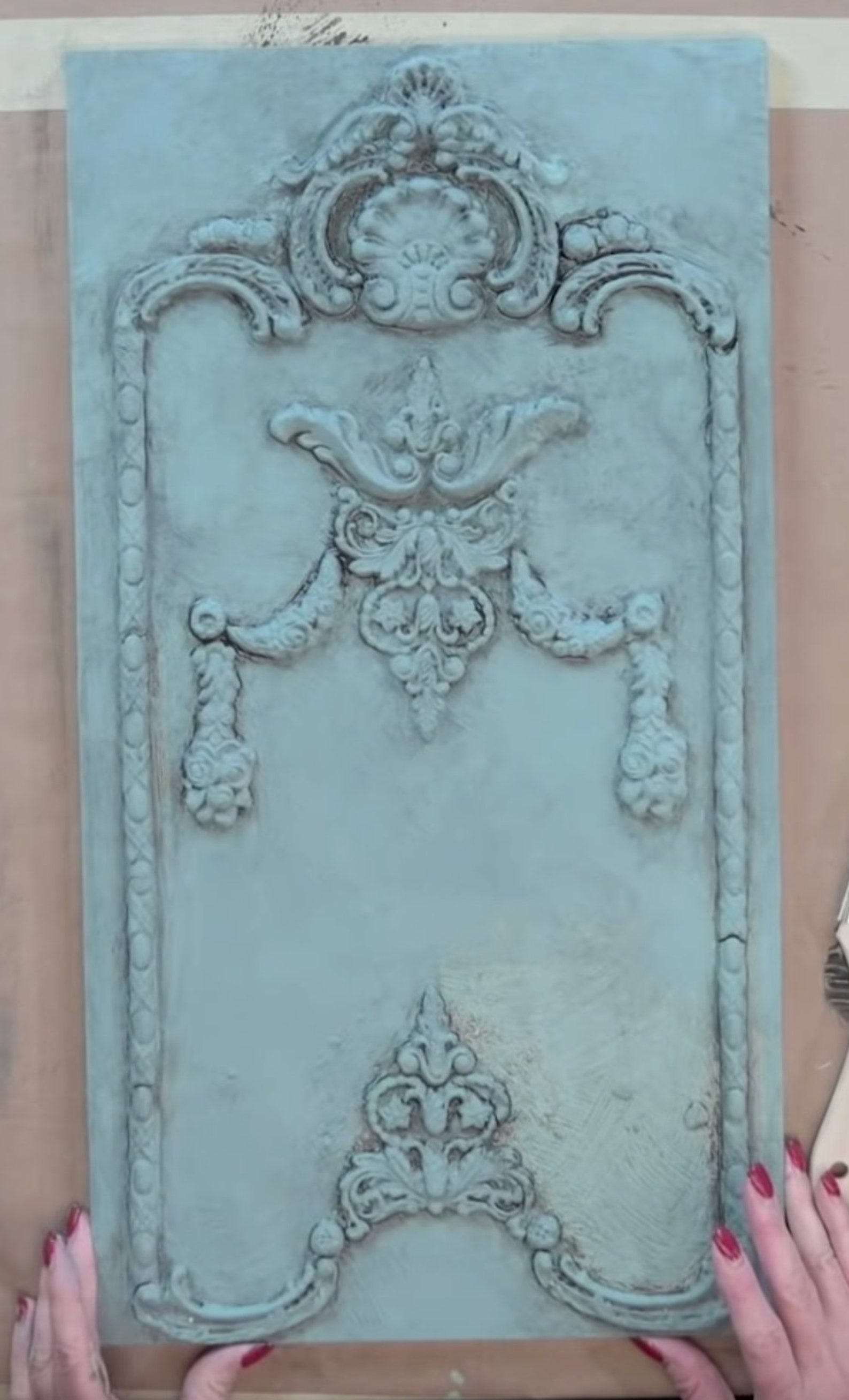 IOD Acanthus Scroll Decor Mould, Jewelry + Candle Casting Mould, Craft ...