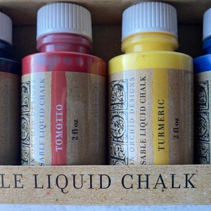 IOD Erasable Liquid Chalk Ink, Multiple Colors, Ink for Stamp Pads ...
