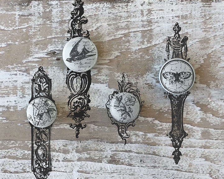 IOD Backplates Decor Stamp Stamp for crafts craft supply | Etsy