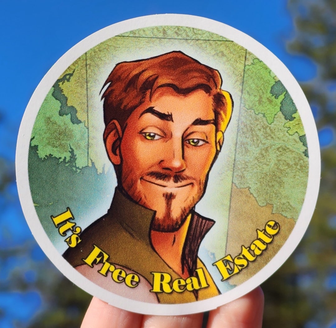 The Silver Eye Sticker - It's Free Real Estate - Webcomic - Nedarian ...