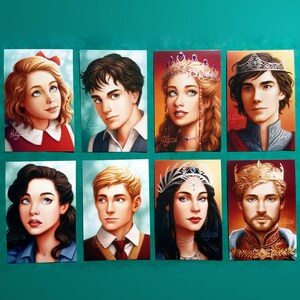 The Chronicles of Narnia - Pevensie Portrait Postcards - Etsy