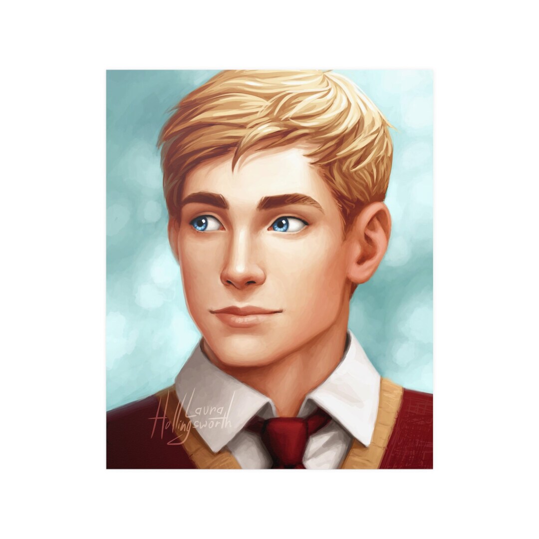 Young Peter Pevensie Portrait Satin Poster Chronicles of - Etsy