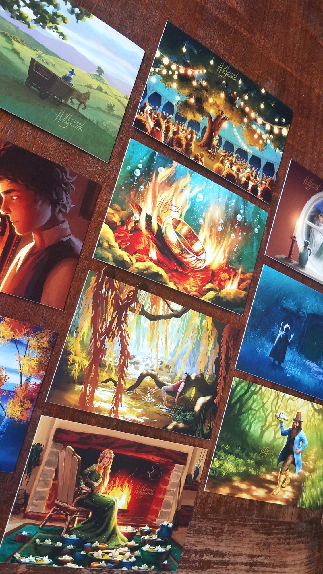 The Lord of the Rings Set of 10 Postcards - Etsy