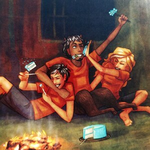 Blue Cake Percy Jackson - Etsy