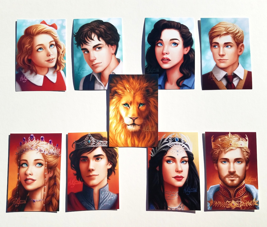 The Chronicles of Narnia - Pevensie Portrait Postcards - Etsy