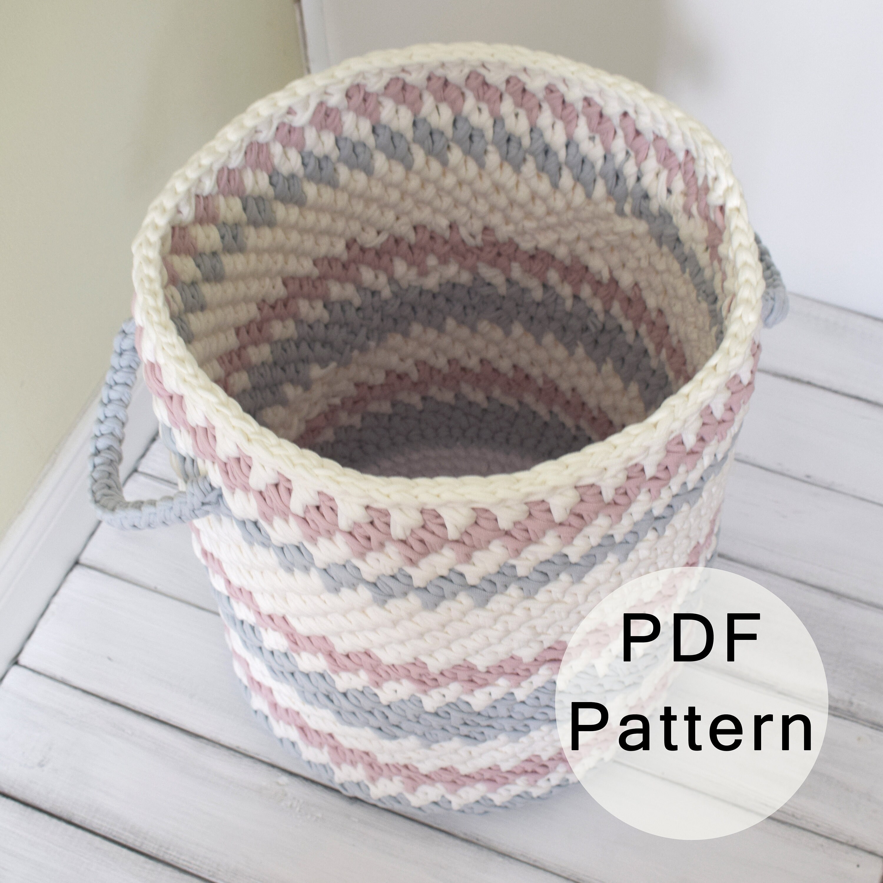 CROCHET PATTERN Crochet Basket Pattern Crochet Hamper | Etsy