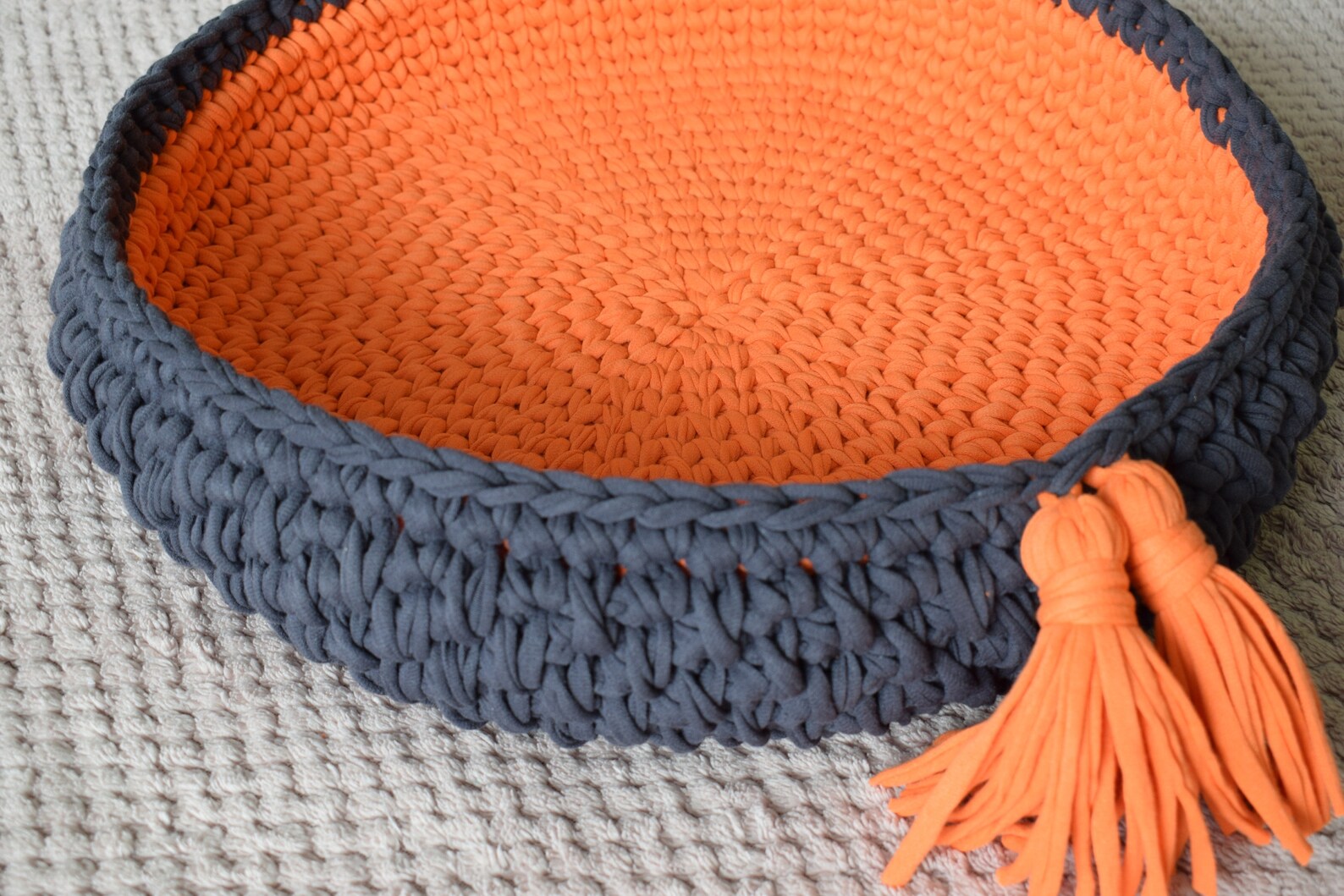 Crochet PATTERN Crochet Cat Basket Pet Crochet Bed Cat | Etsy