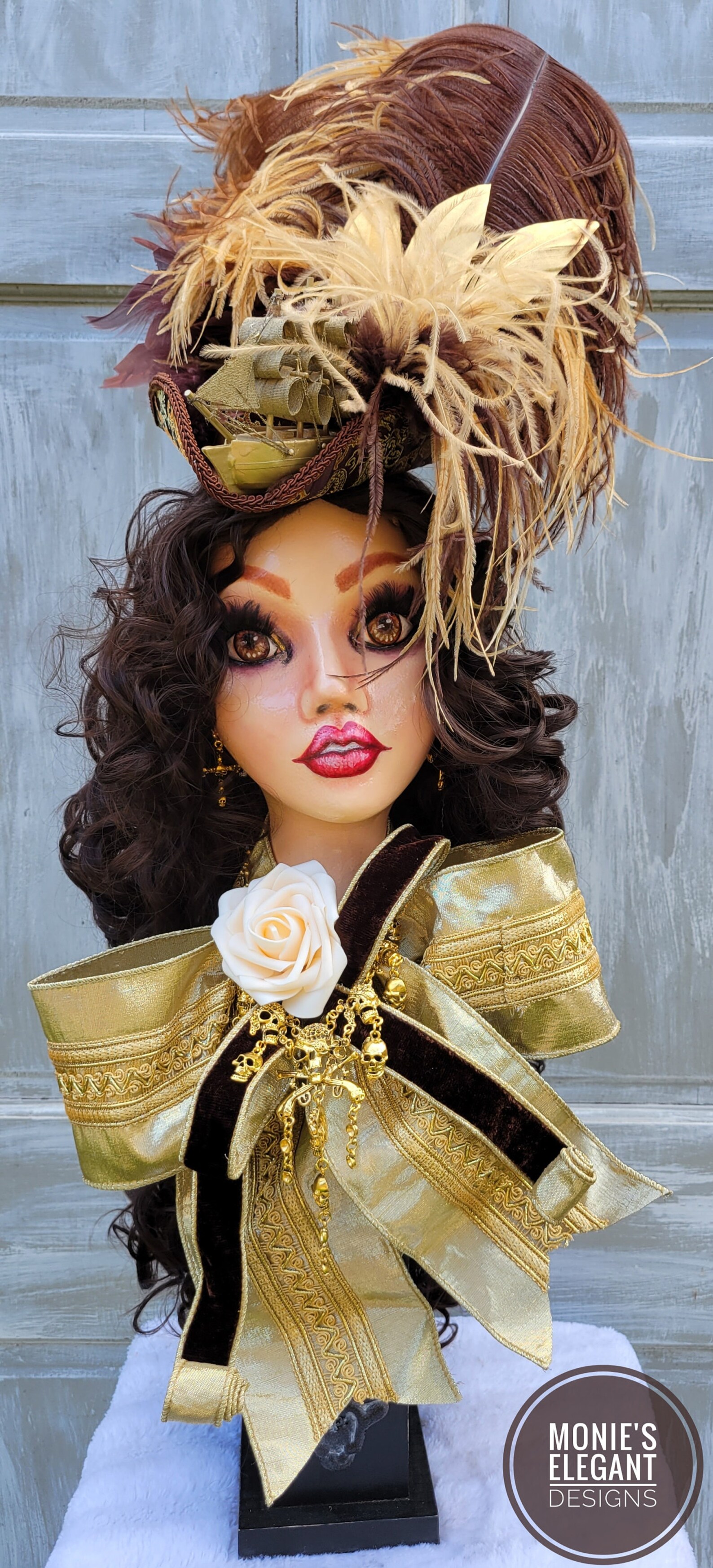 Handpainted Mannequin Pirate Mannequin Pirate Decor Pirate - Etsy