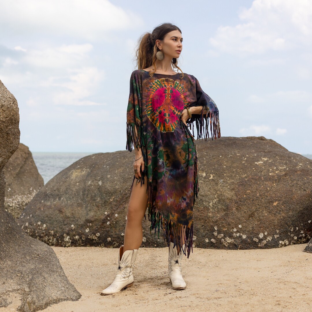 Celebrate Authenticity With the Enchanted Earth Arlo Poncho: A True Art ...