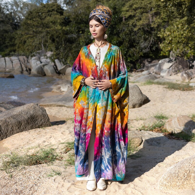 Rainbow Coat - Etsy