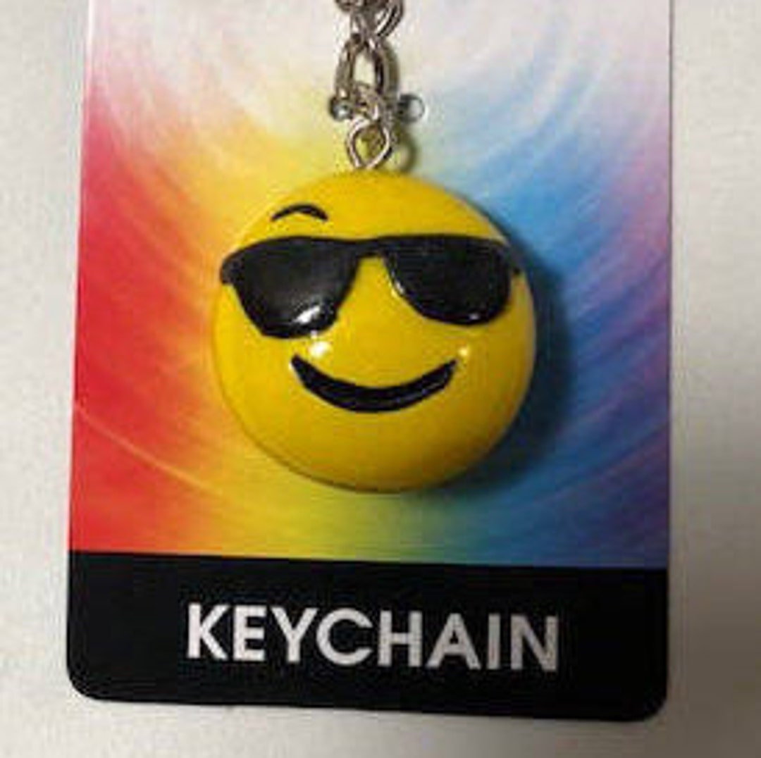 Emoji Key Chain - Cool Key Chain - Heavy - Etsy