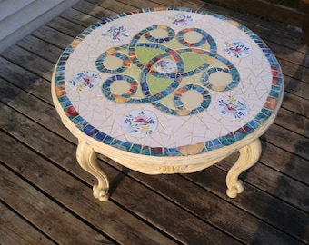 Table basse mosaique | Etsy