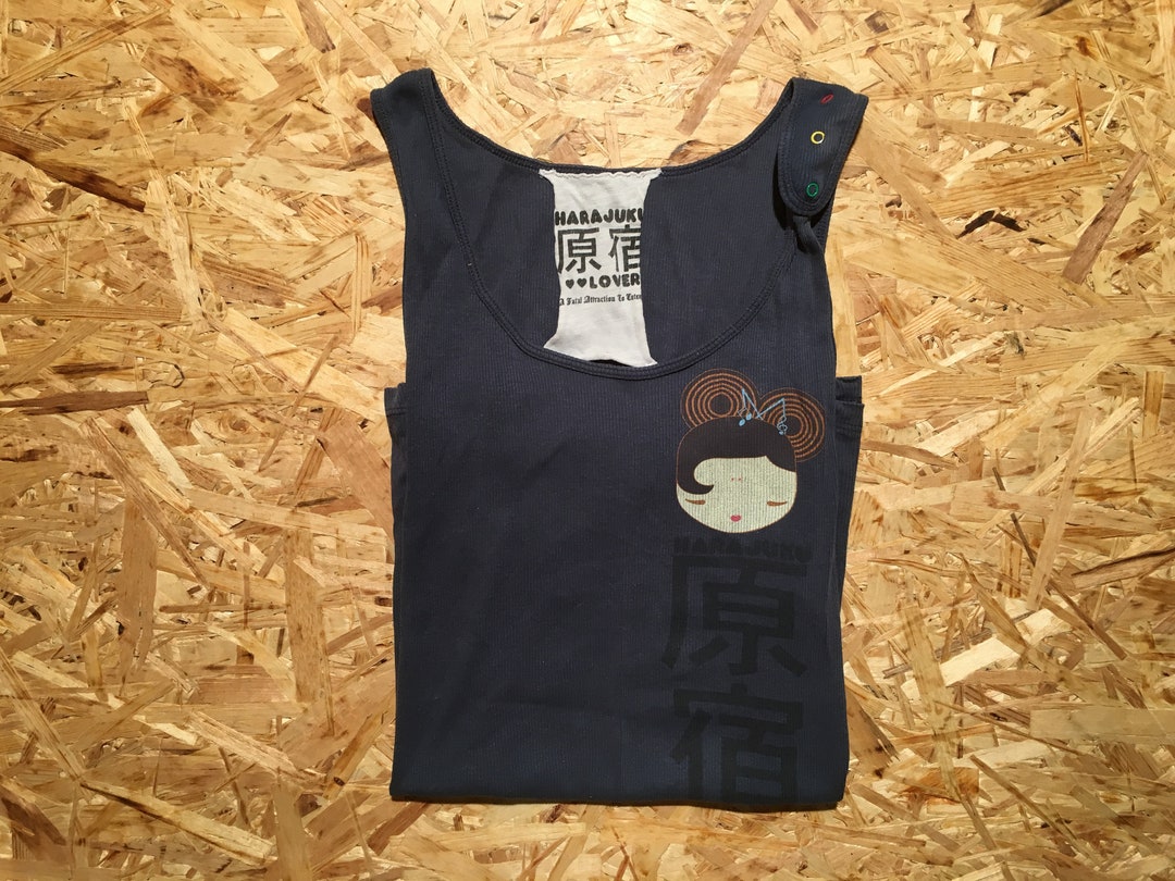 Women's Hara Jaku Japanese Graphic Vest - Etsy