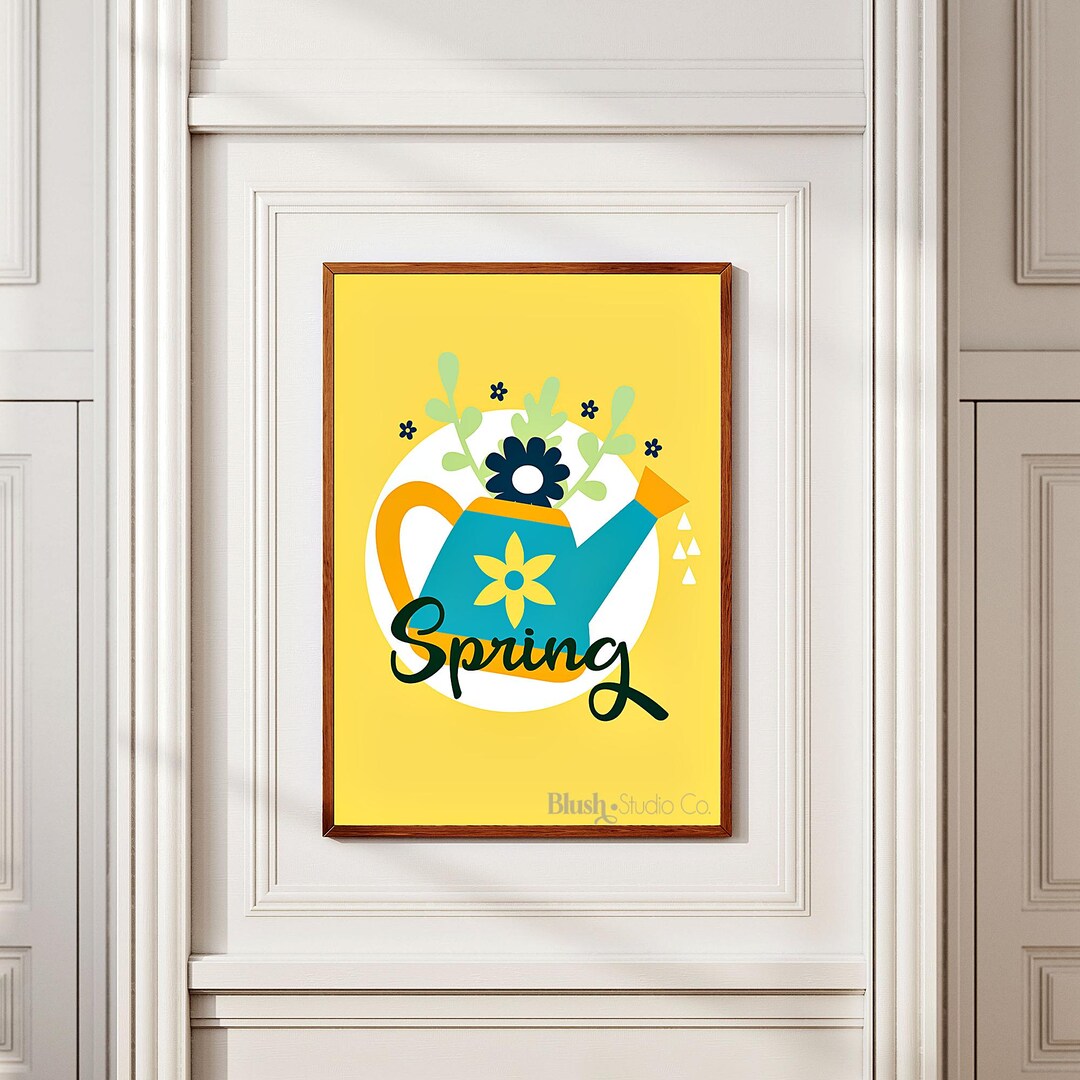 Spring Printable Art,diy Prints,spring Wall Decor,art Prints for Spring ...