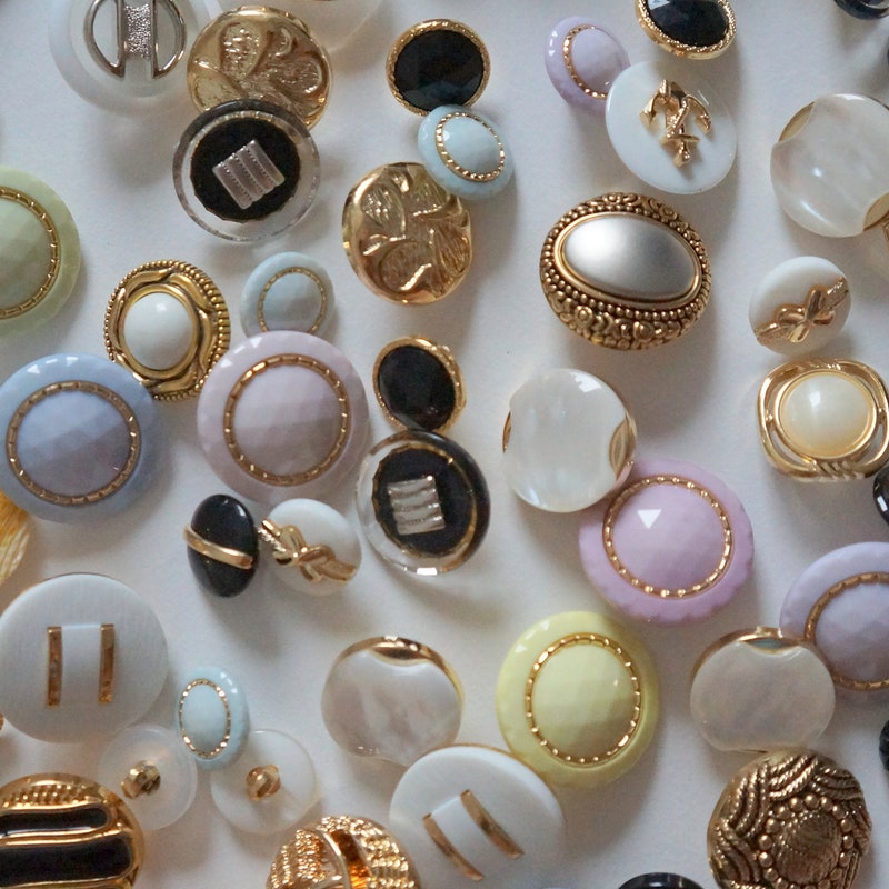 Pastel Buttons - Etsy