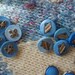 Decorative Buttons Set Blue Tone 65 Pieces Mix Colored Buttons - Etsy