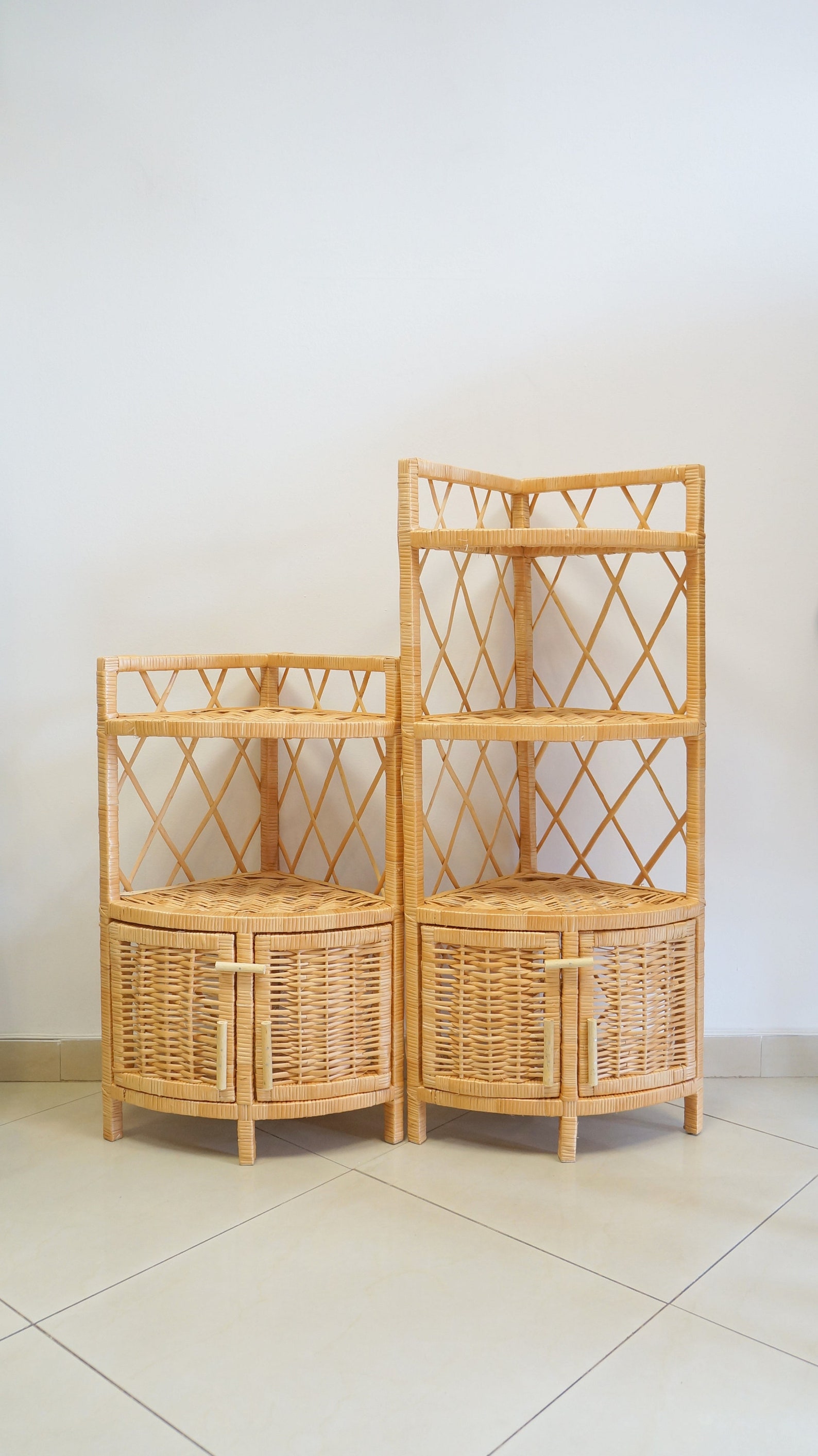 Cupboard Wicker Chest Cabinet Shelf Furniture Rattan Wicker | Etsy