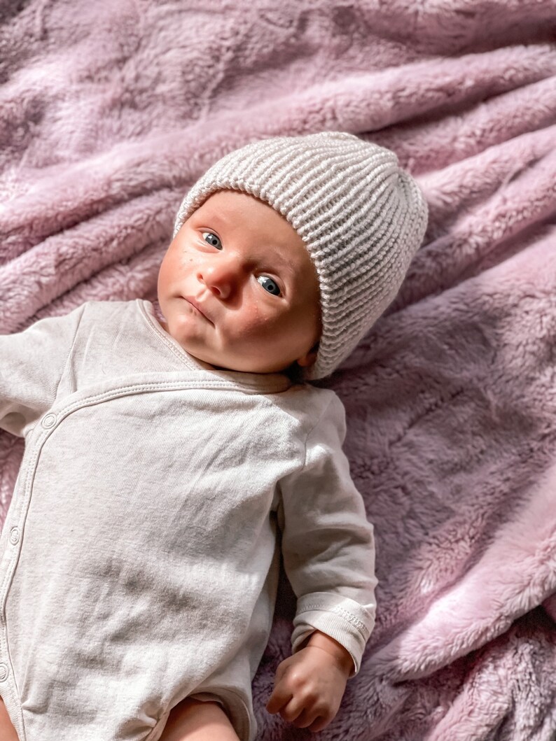 Knit Newborn Hat Infant Beanie Girl Newborn Baby Beanie - Etsy