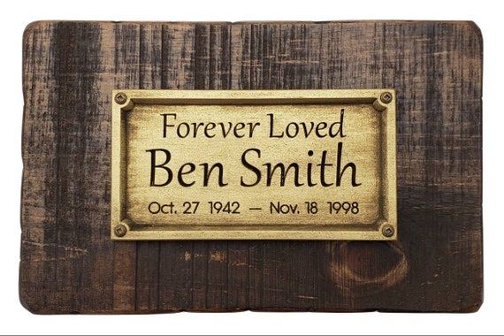 Rustic Vintage Nameplate - Etsy Canada