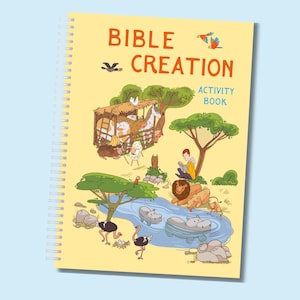Bible Creation Activity Book JW Kids - Etsy