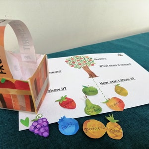 JW Kids Bible Activity Pack Printable Fruitage of the Spirit - Etsy