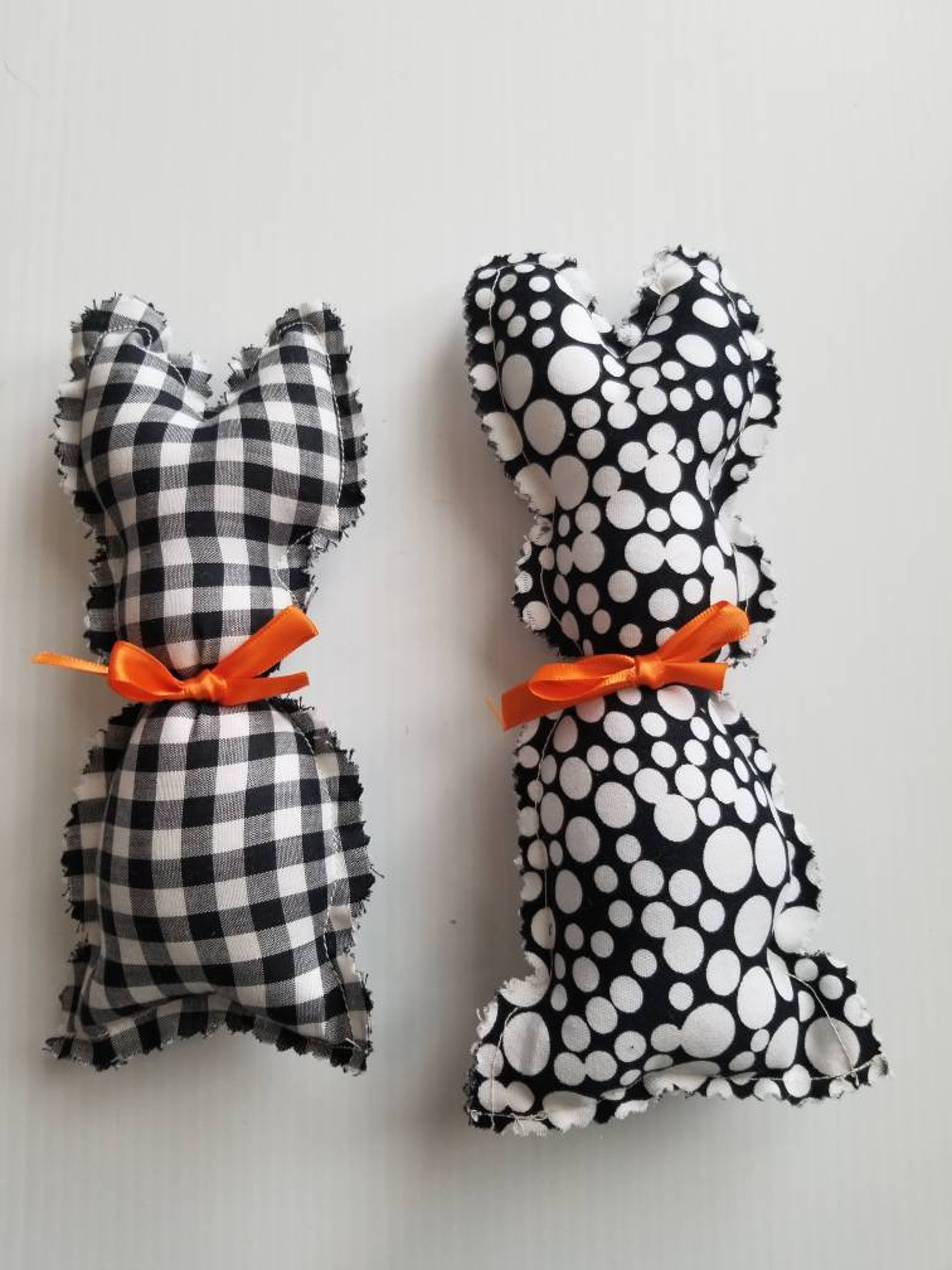 Buffalo Check Bunny Fabric Bunny Buffalo Plaid Bunny Easter - Etsy