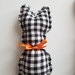 Buffalo Check Bunny Fabric Bunny Buffalo Plaid Bunny Easter - Etsy