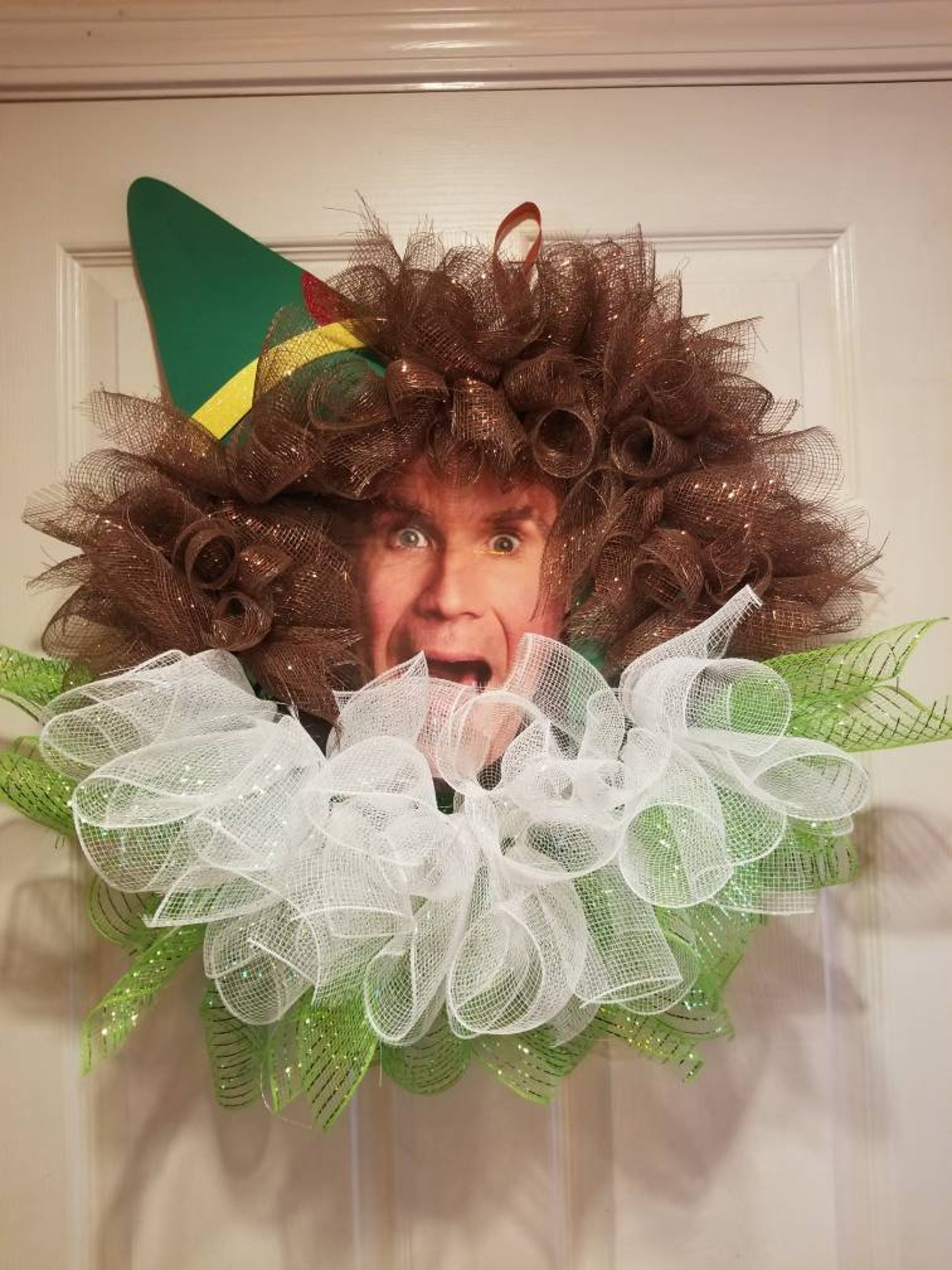 Buddy the Elf Wreath Elf Wreath Buddy Wreath Christmas - Etsy