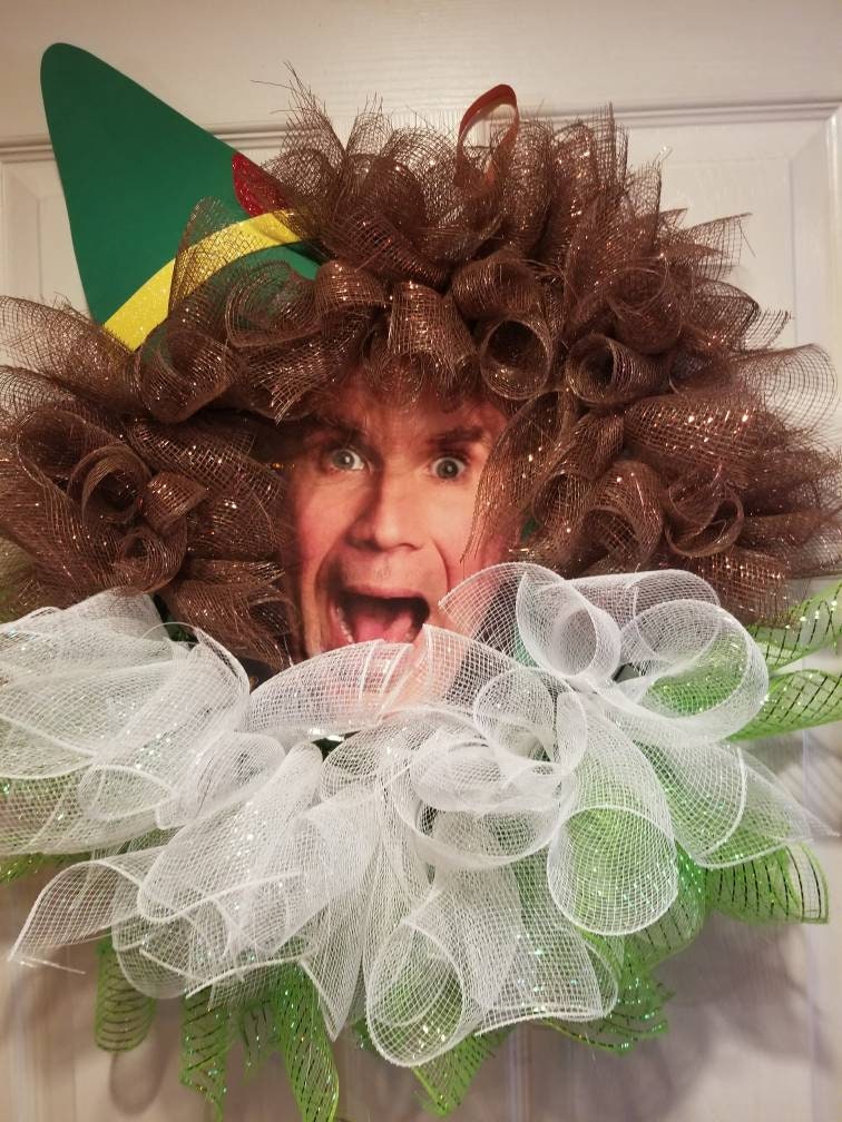 Buddy the Elf Wreath Elf Wreath Buddy Wreath Christmas - Etsy