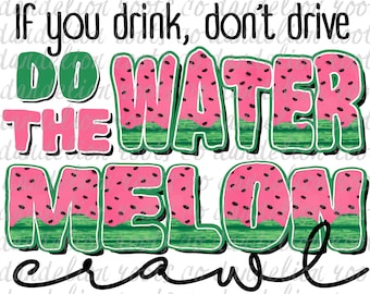 Watermelon Crawl Svg - Etsy