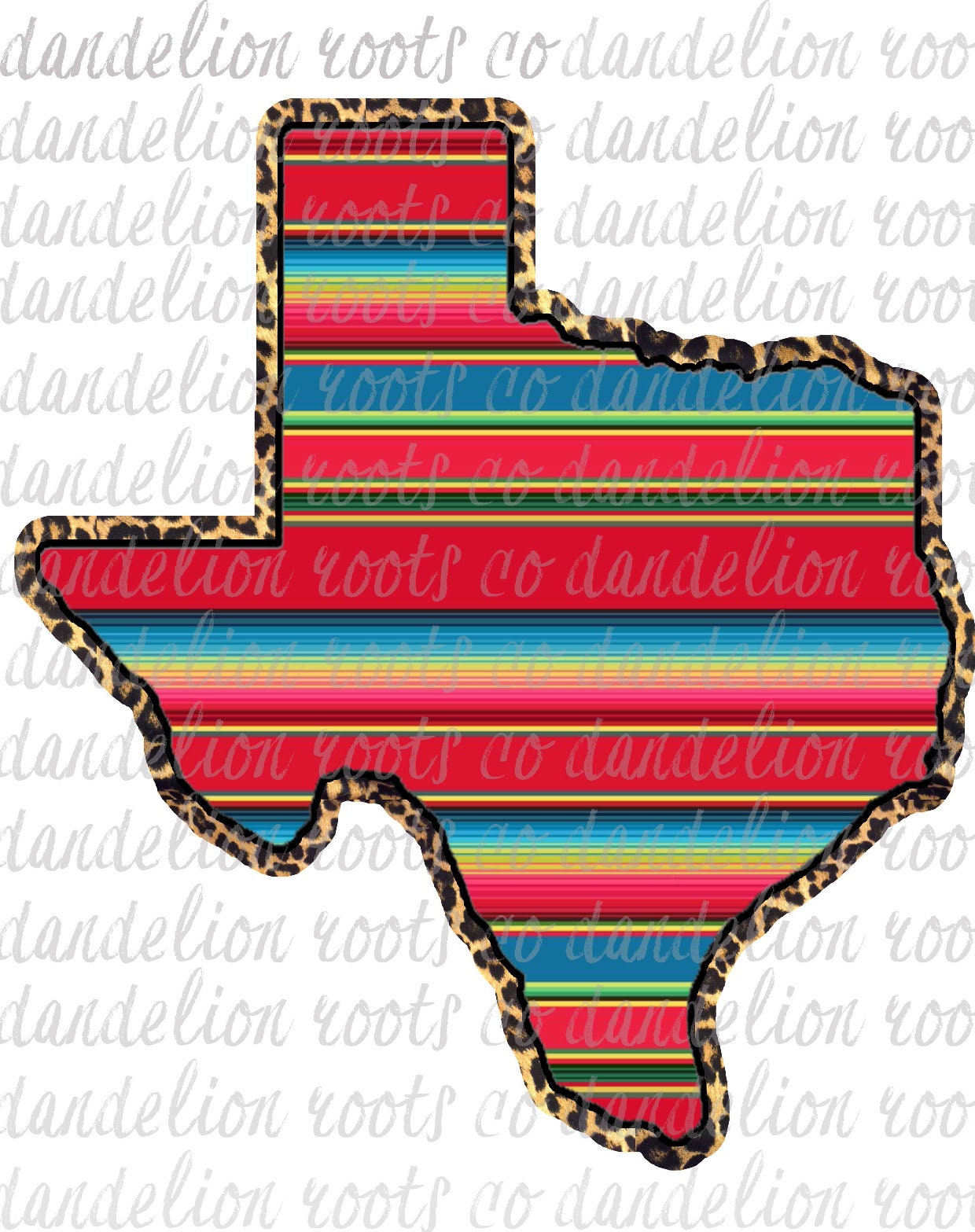 Texas serape clipart png digital download digital design image download ...