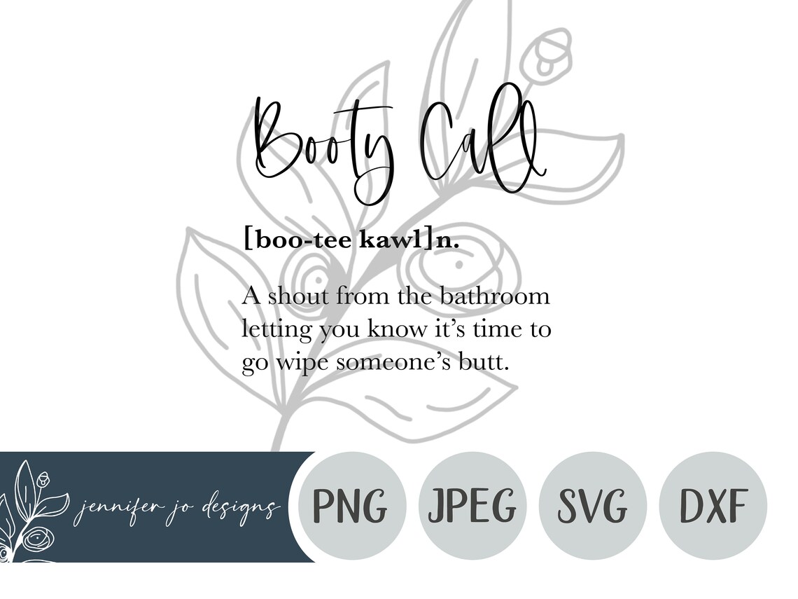 Booty Call Svg Bathroom Sign Svg Funny Bathroom Svg Kids - Etsy Canada