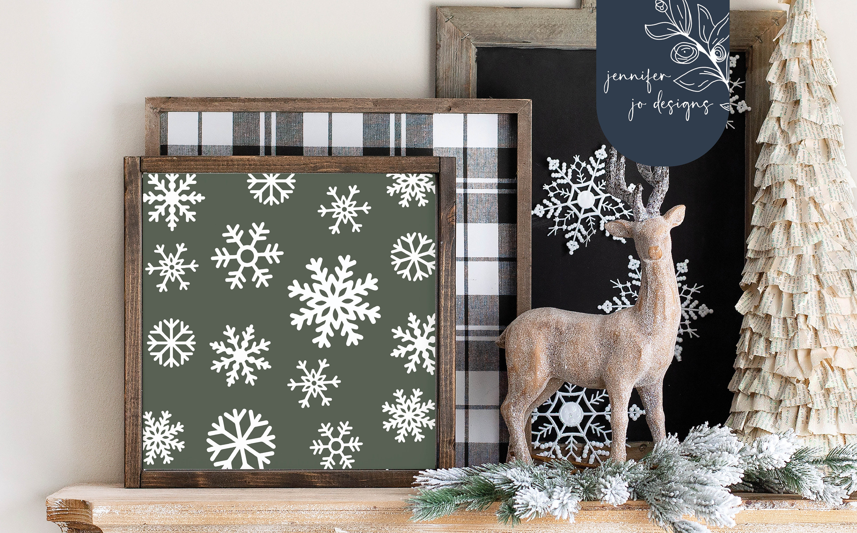 Snowflake Background Svg Christmas Svg Winter Svg | Etsy