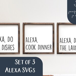 Alexa SVG Bundle | Set of 3 Svg Bundle | Farmhouse Svg | Everyday Svg ...