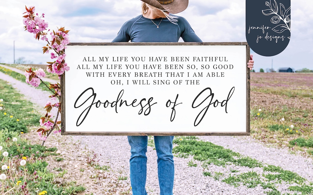 Goodness of God Song Svg | Christian Song Lyrics Svg | Goodness of God ...