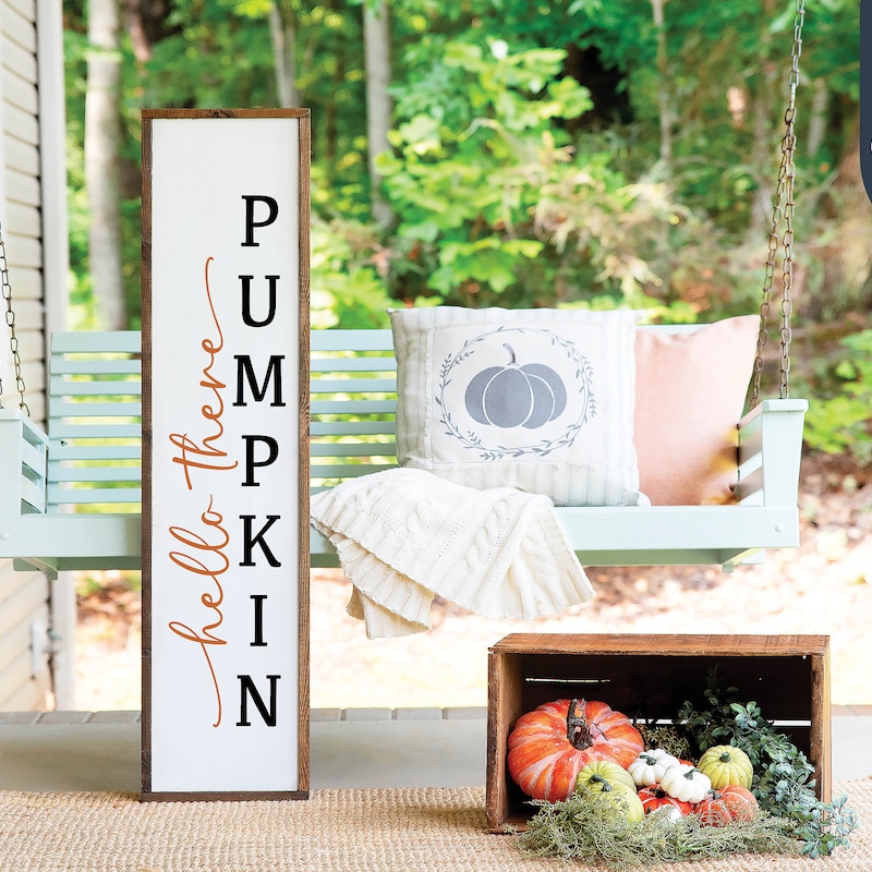 Hello Pumpkin Sign - Etsy