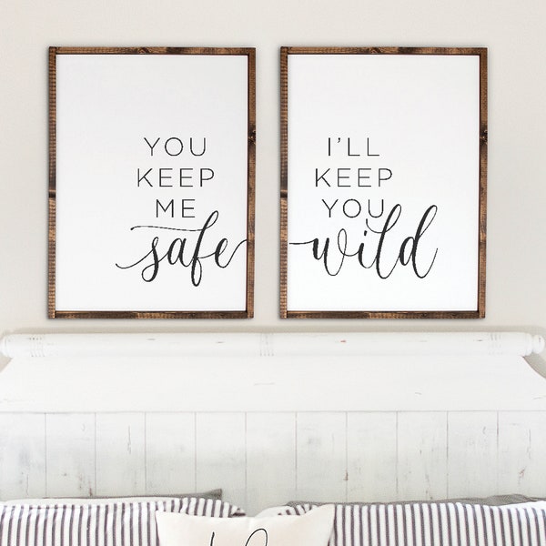Keep Me Safe Ill Keep You Wild - Etsy