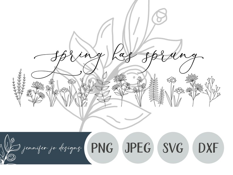 Spring Has Sprung Svg Spring Svg Spring Sign Svg Cutting - Etsy