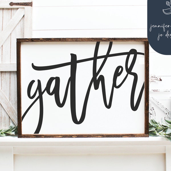 Gather Sign for Dining Room - Etsy
