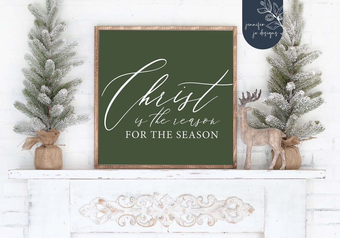 Christ is the Reason for the Season Svg | Christian Christmas Svg ...