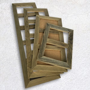 Rustic Wood Multi-photo Frame: Barnwood Style Family Wall Decor - Etsy