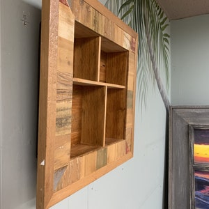 Shadow Box Reclaimed Wood Wall Hanging Wall Decor Shadow - Etsy