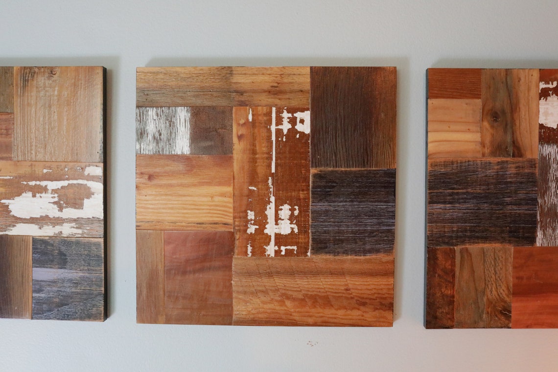 Fractured Wood Wall Art/rustic Wall Art/abstract Wall Art - Etsy