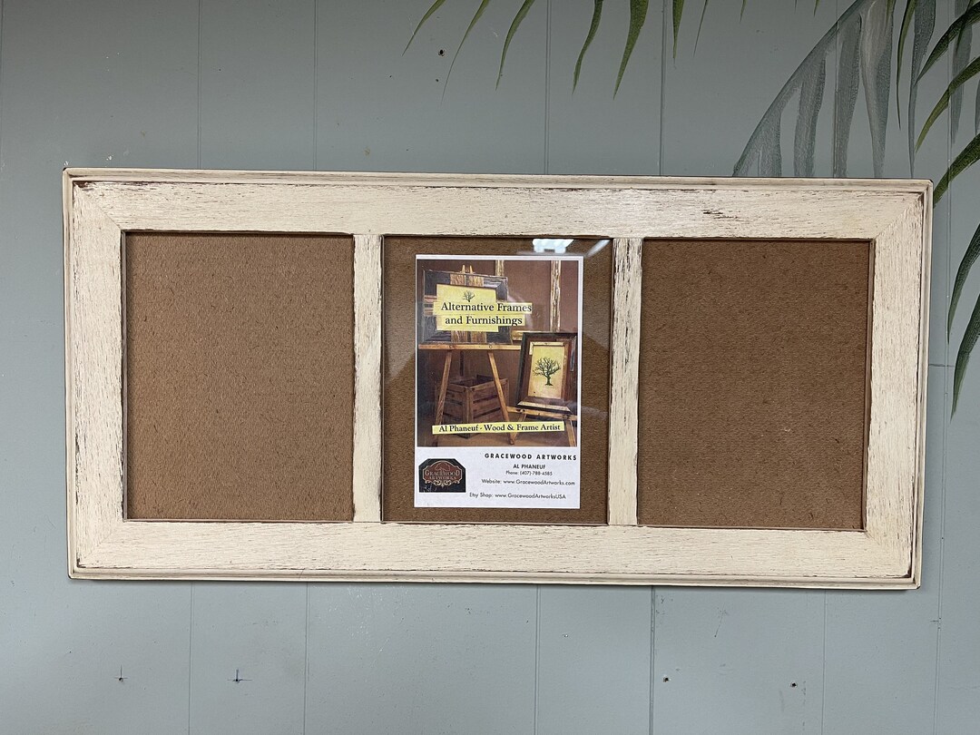 Multiframe - Collage Frame - 3 Opening Frame - Photo Frame - Shabby ...