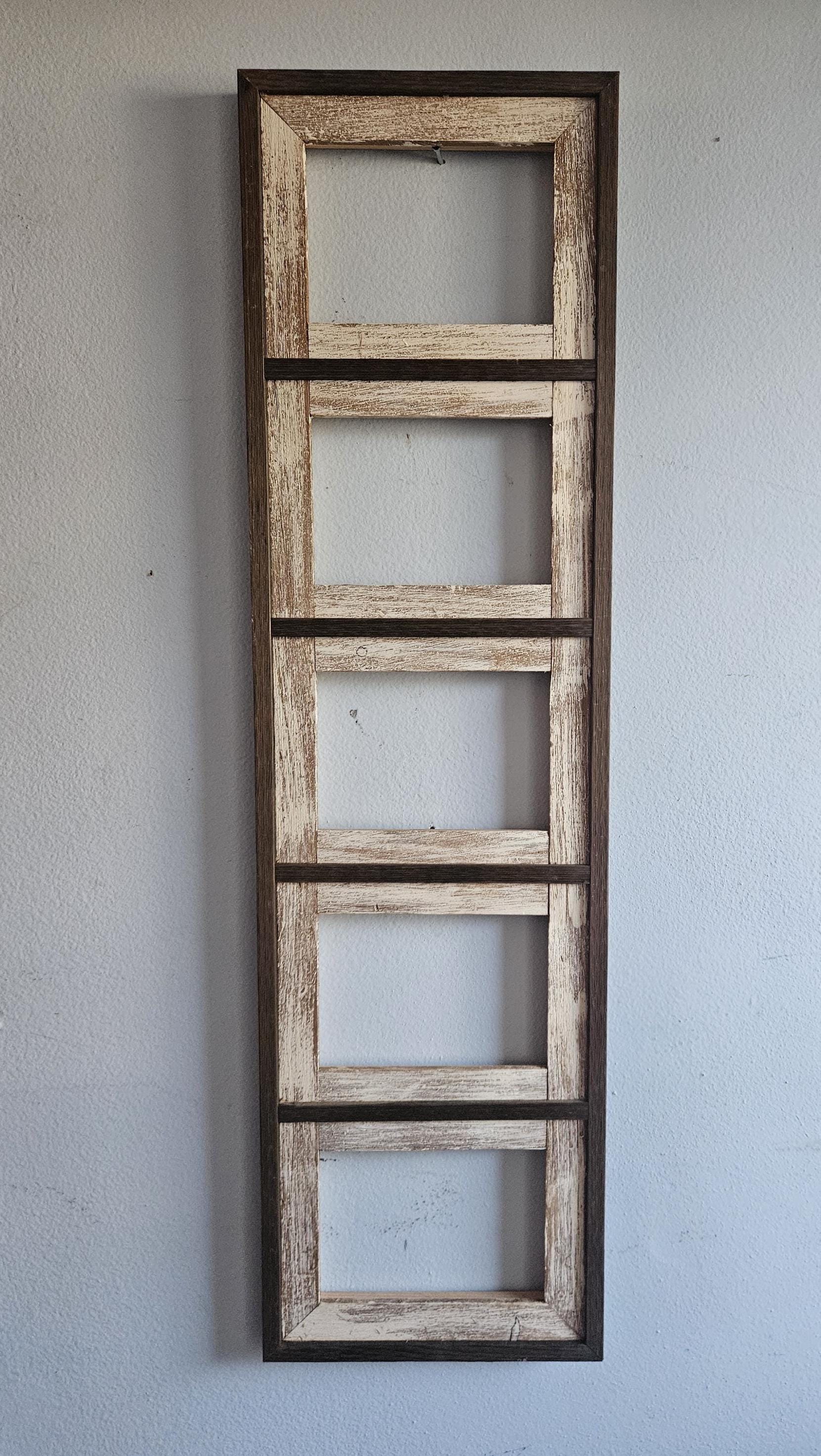 Rustic Reclaimed Wood Multi Picture Frame Holds 2–5 Photos - Etsy