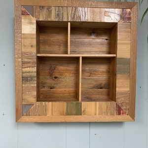 Shadow Box Reclaimed Wood Wall Hanging Wall Decor Shadow - Etsy