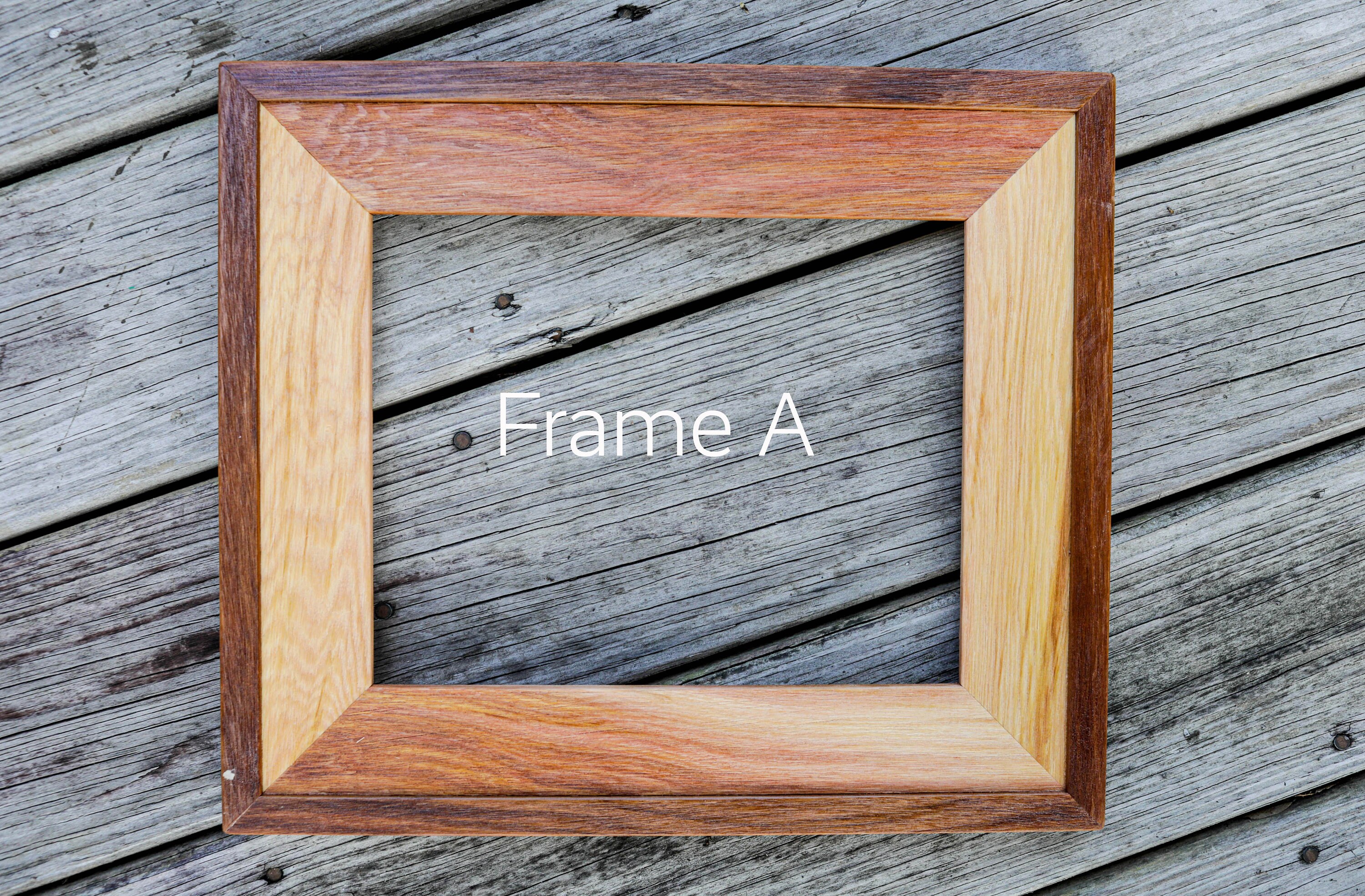 Rustic Wooden Frame RECLAIMED WOOD FRAMES Western Frame | Etsy