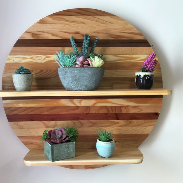 Round Shelf - Etsy